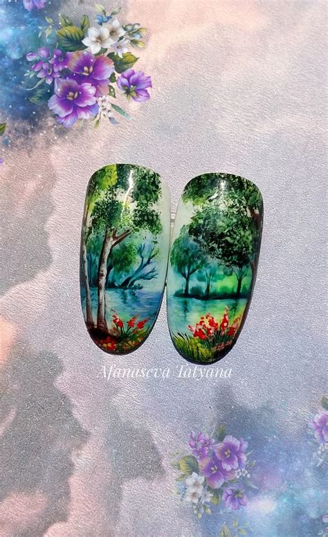 Пин от пользователя Nastja на доске Nägel Ideen Уроки нейл арта Нейл арт Дизайнерские ногти