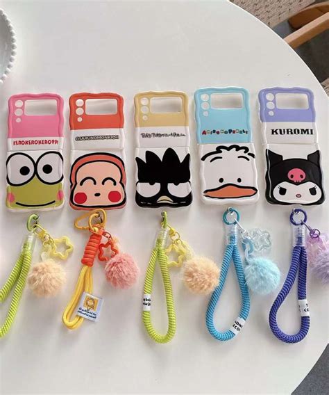 갤럭시 Z플립5 Z플립4 Z플립3 웨이브 실리콘 범퍼 행온택 태그홀더 스트랩 캐릭터 제트플립5 제트플립4 제트플립3 지플립5 지플립4 지플립3 Zflip5 삼성 폴더블폰