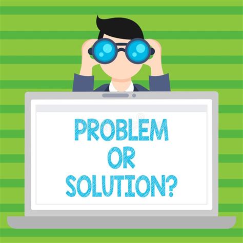 Conceptual Hand Writing Showing Problem Or Solutionquestion Business