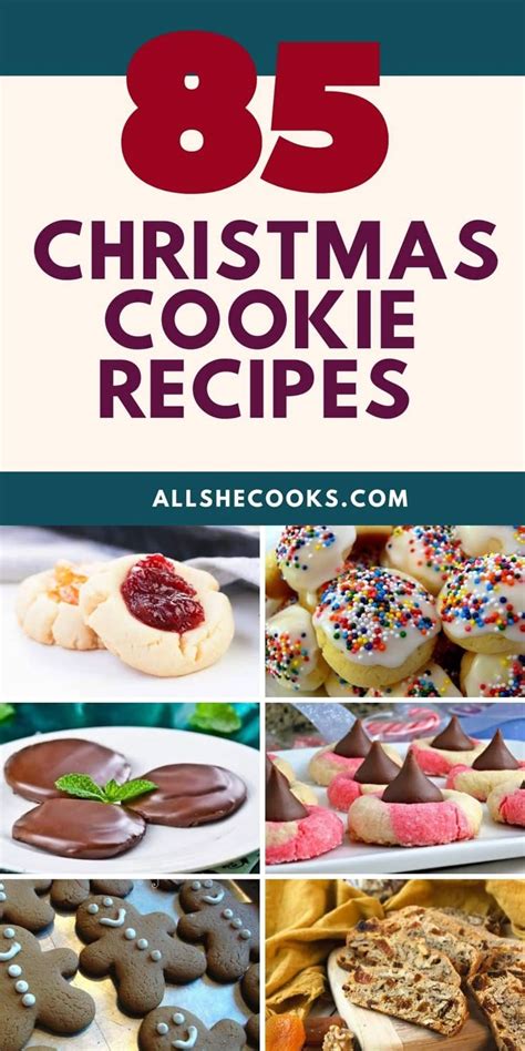 85 Christmas Cookie Recipes For Homemade Ts And Holiday T