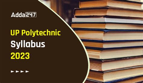 Up Polytechnic Syllabus 2023 Direct Link To Download Pdf