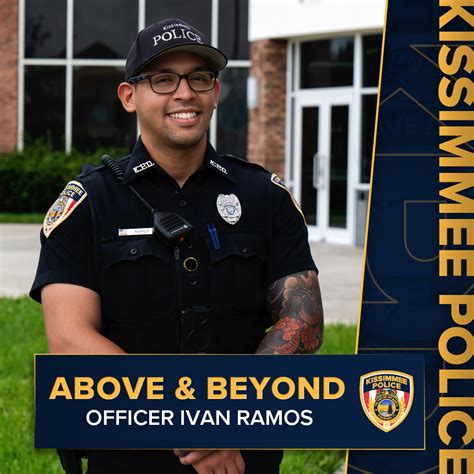 🌟 Shoutout To Officer Ivan Kissimmee Police Department Facebook