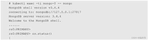 使用statefulset在kubernetes上部署高可用mongodb集群 开发者社区 阿里云