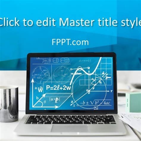 Educational Maths Background Design For Powerpoint Presentation On Math Lessons Algebra