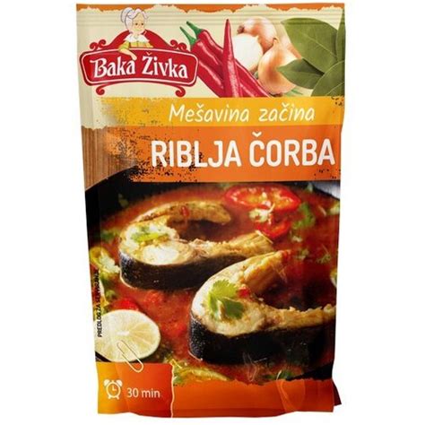 Baka Živka Začin Za Riblju čorbu 70g