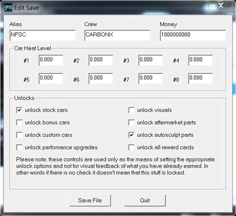 Nfs Most Wanted Save Editor Unlock All Cars