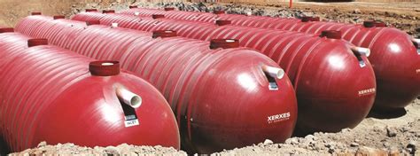 Xerxes Corporation Doublewall Fiberglass Tank Pipeline Durable