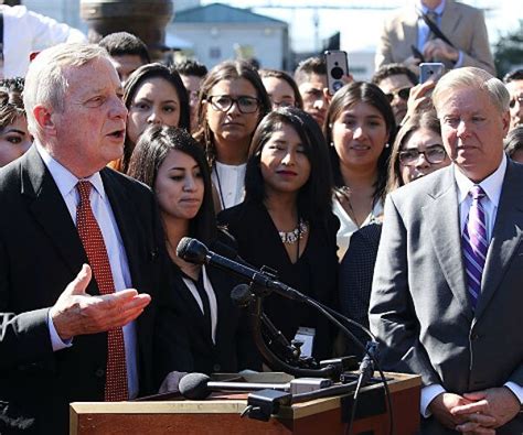 White House On Sens Lindsey Graham Dick Durbin Daca Bill Dead On