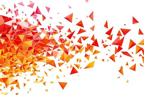 Premium Photo Colorful Geometric Triangle Pattern Modern And Vibrant Abstract Design