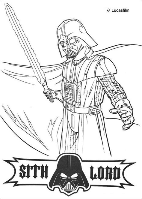 Darth Vader Coloring Pages To Print Coloring Home