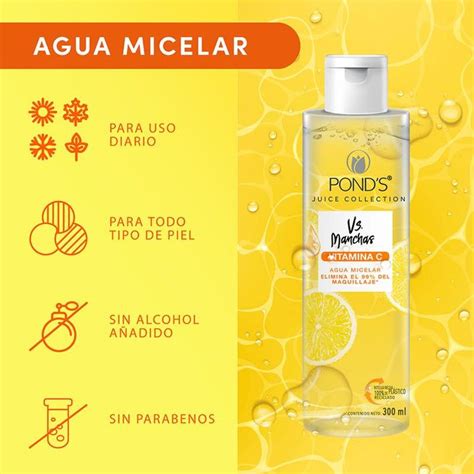 Ponds Agua Micelar Vs Manchas 300 Ml H E B México