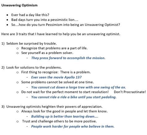 Optimism Is It Dead Gene Cobb Mis Pmp Itil Csm Safe