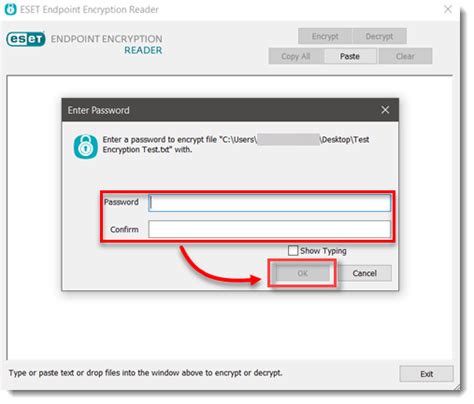 KB7162 Encrypt Or Decrypt A Document Or Email Using The ESET Endpoint Encryption Reader