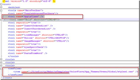 Customizing The Sitefinity Wysiwyg Editor