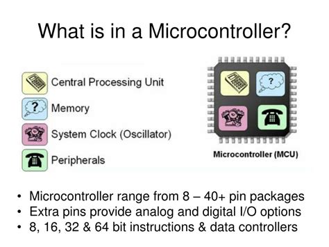 PPT Microcontrollers PowerPoint Presentation Free Download ID