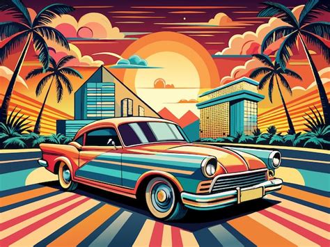 Vintage Retro Vector Illustrator Premium Ai Generated Vector