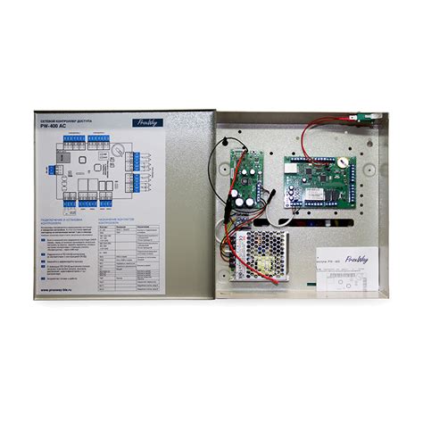 ProxWay PW-400 AC — Сетевой контроллер СКУД в корпусе с местом для ИБП