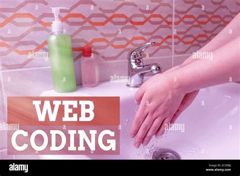 Handwriting Text Web Coding Conceptual Photo A System Of Symbols And Rules Used To Represent