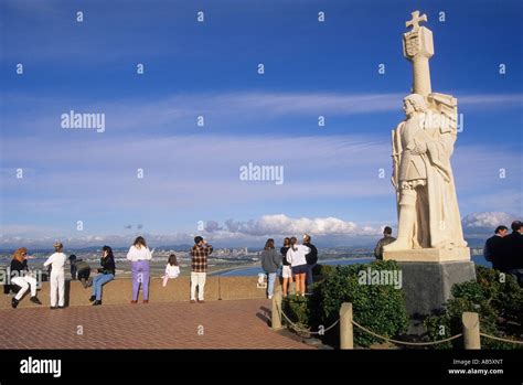 Statue Honoring Juan Rodriguez Cabrillo At Cabrillo National Monument