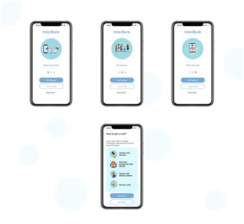 Some Stages Of Mobile Bank App Development On Behance