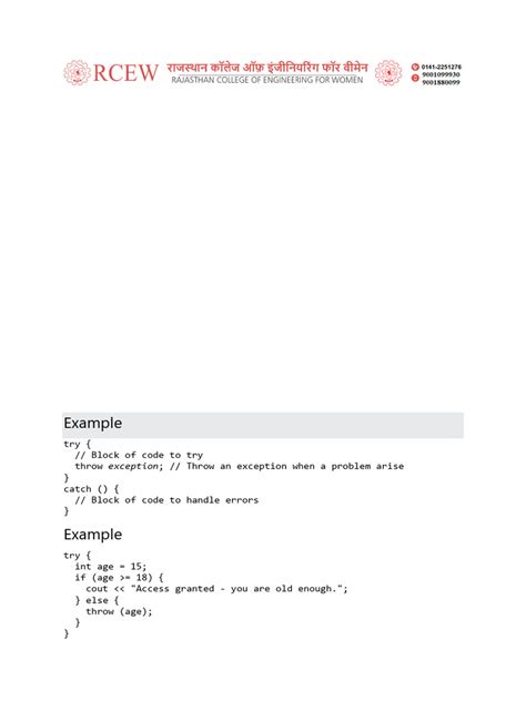 Oops Unit5 Preeti Pdf C Parameter Computer Programming