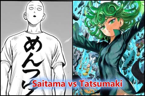 Tatsumaki Vs Saitama One Punch Man Chapter 181 Showed Clear Power