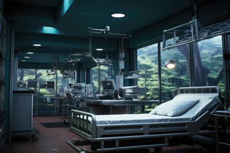 Premium Ai Image Healthcare Center Generative Ai