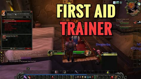 Ironforge First Aid Trainer Location Wow Classic Youtube