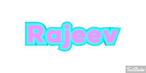 Rajeev Name Animated  Logo Designs