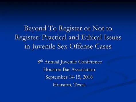 Ppt Beyond To Register Or Not To Register Practical And Ethical