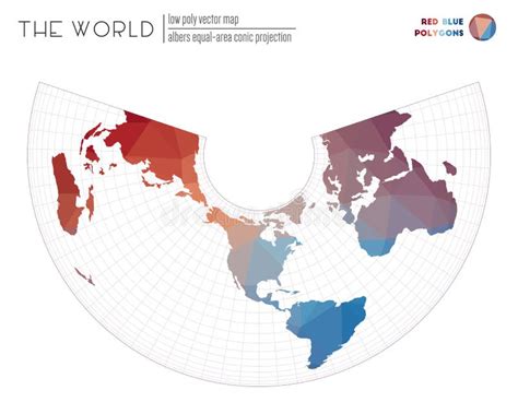 Low Poly World Map Stock Vector Illustration Of Cartography 168858981