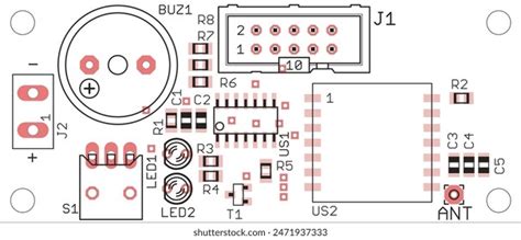 Vector Diagram Electronic Device On Arduino Stock Vector Royalty Free