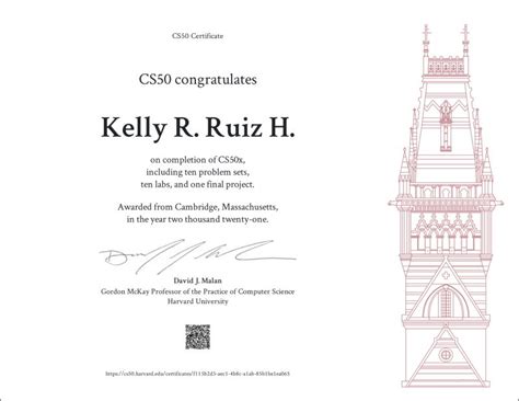 Kelly R On Linkedin Cs50 Computerscience Harvarduniversity