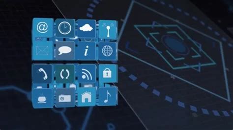 Animation Of Scope Circuit Board And Da Stock Video Pond