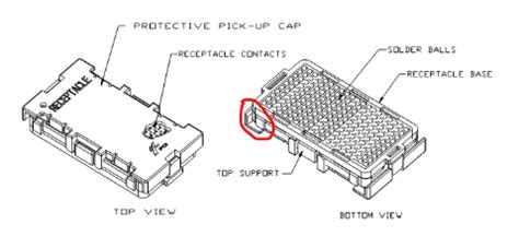 74217 101LF CONN ARRAY RCPT 240POS SMD GOLD CAP移除方式 中文論壇 DigiKey TechForum An Electronic