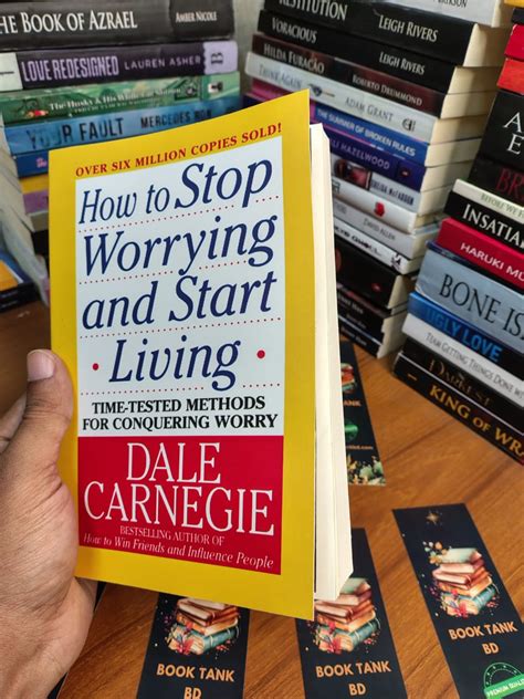 How To Stop Worrying And Start Living By Dale Carnegie Book Tank Bd