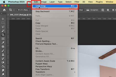 How To Undo In Photoshop Real Estate Photo Editing