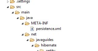 JPA Hibernate Configuration Example