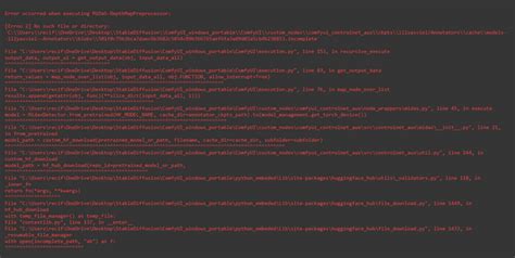 Error Message when using Midas Depth Map : r/comfyui