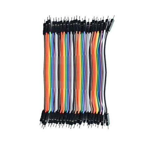 40pcs 20cm For Jumper Wires For Arduino Male To Male And Female Connections Ebay Uk