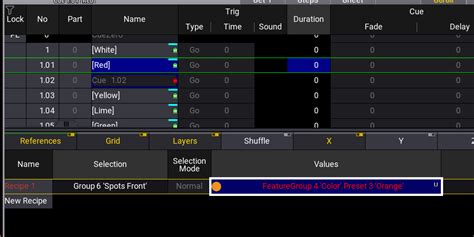 Skip Empty Cue In Sequence When Go Setting Grandma3 Software Ma