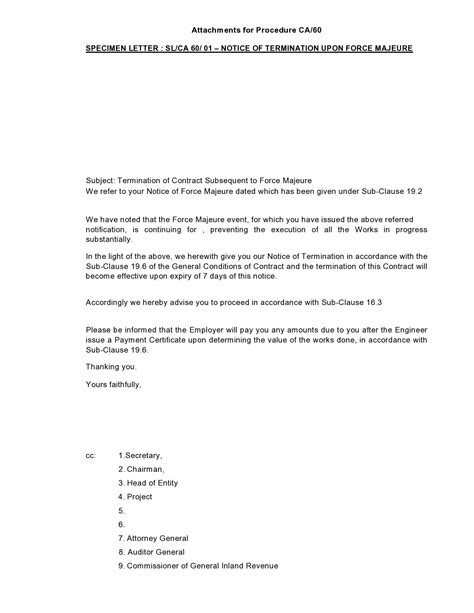 Independent Contractor Resignation Letter
