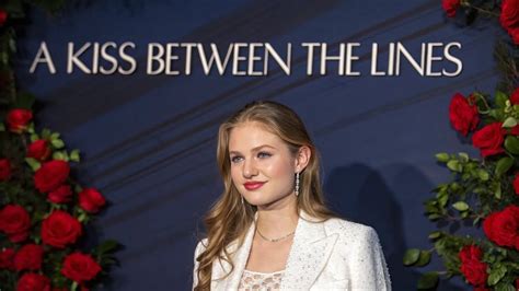A Kiss Between The Lines Princess Leonor Of Spain Princess Leonor