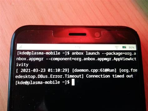 Anbox Edge On Fedora Fails To Connect To DBus Issue Anbox Anbox GitHub