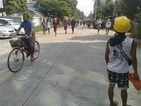 အင်းစိန်ပေါက်တောဝ၊ ဘုရင့်နောင်လမ်းသပိတ် စစ်တပ်နဲ့ရဲ စတင်ဝင်ရောက်