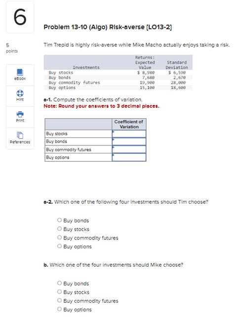 Solved 2 Problem 13 2 Algo Expected Value And Standard Deviation