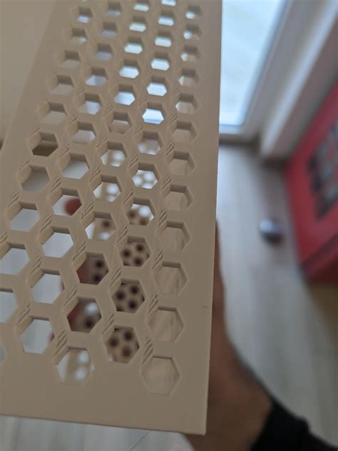 weird print error in hex patterns r bambulab