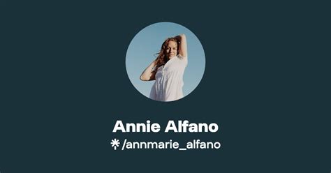 Annie Alfano Linktree