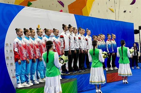 Стали известны первые призеры и победители Игр «Дети Азии 2024 по художественной гимнастике