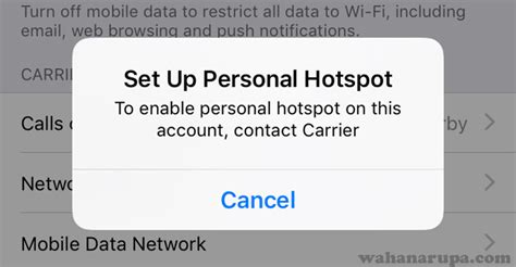 Cara Memunculkan Hotspot Di Iphone Semua Tipe Dan Versi Ios Wahanarupa Com